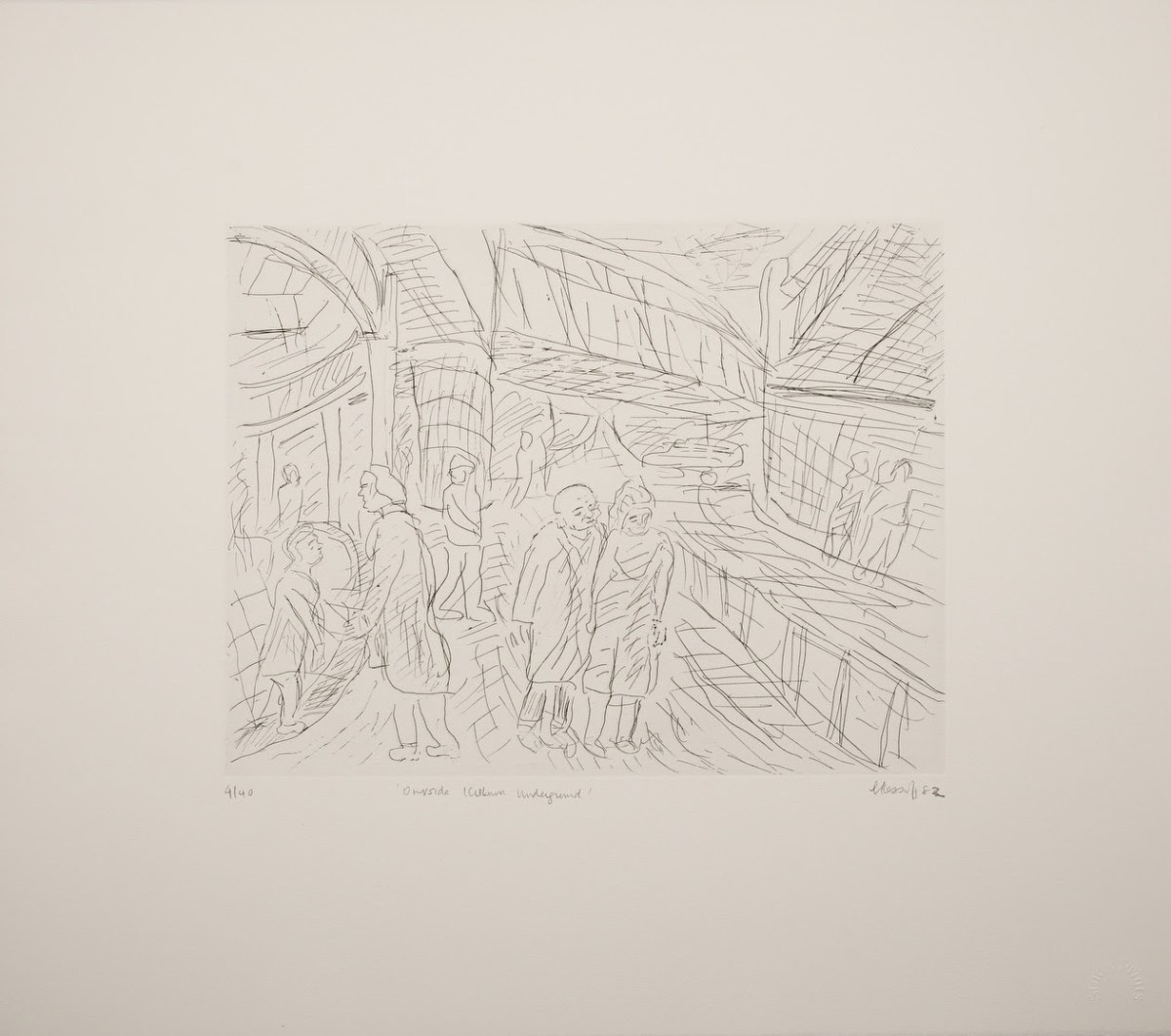Bernard Jacobson Gallery | Leon Kossoff; Etchings | London | Sept 1 ...