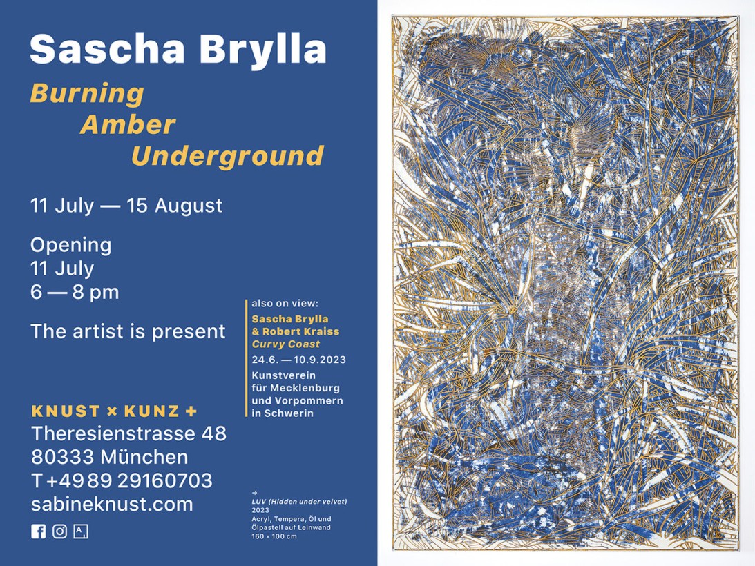 Knust Kunz Gallery | Sascha Brylla: Burning Amber Underground | Munchen ...